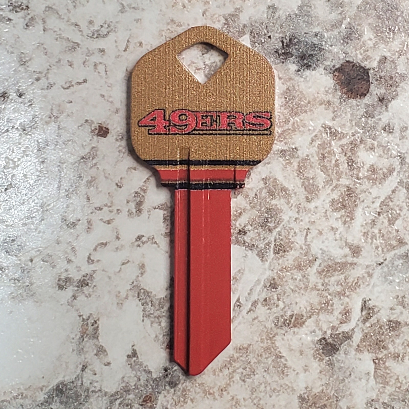 BEST PRICE: San Francisco 49ers NFL Official KW1 house key blank | eBay