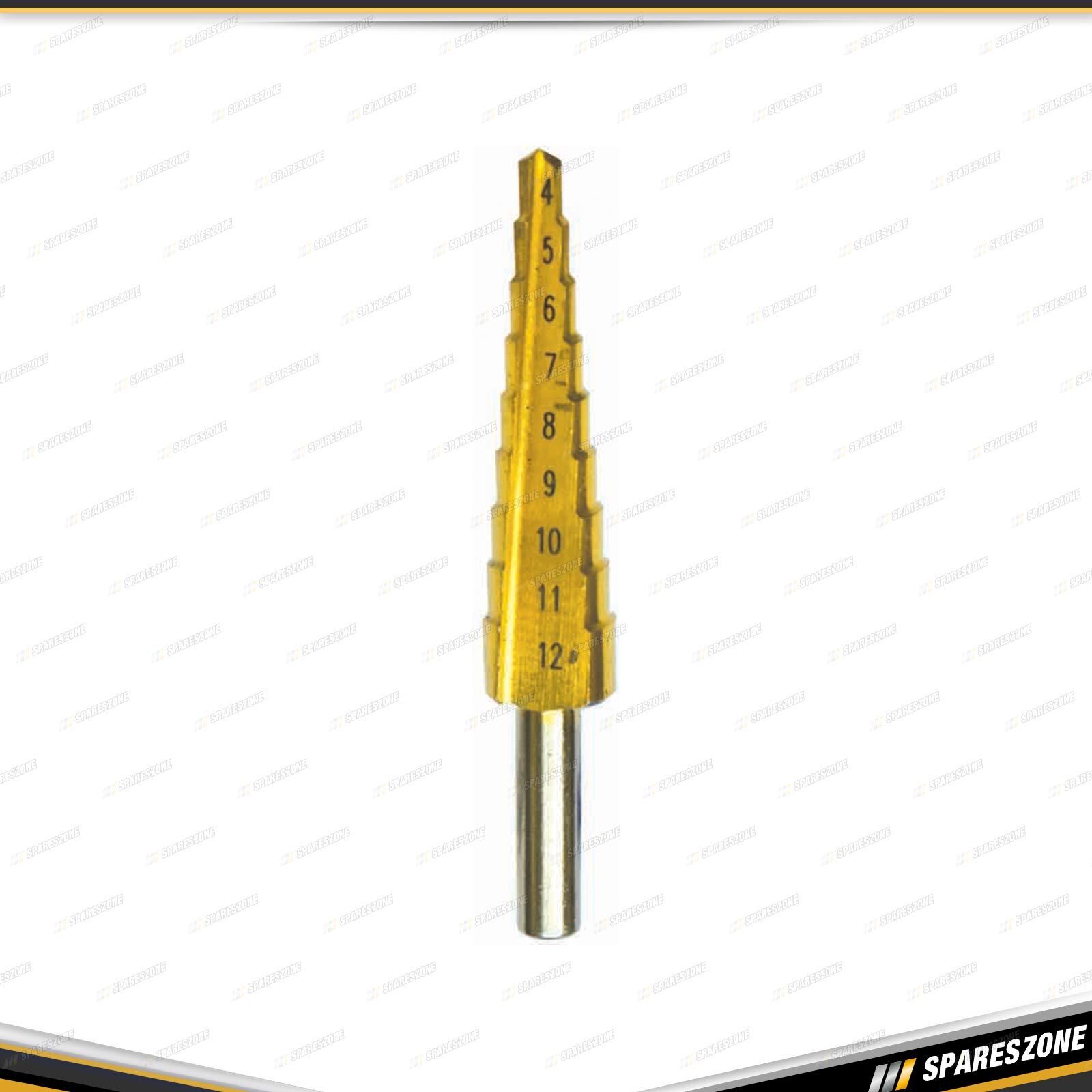 6 Pcs of PK Tool Step & Hole Drill Set - 3 Step Drills Multiple Sizes | eBay