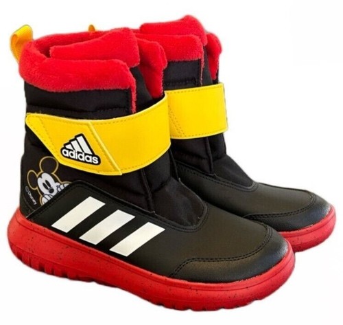 Adidas Winterplay X Disney Mickey Mouse Collab Winter Unisex Kids Boots ...