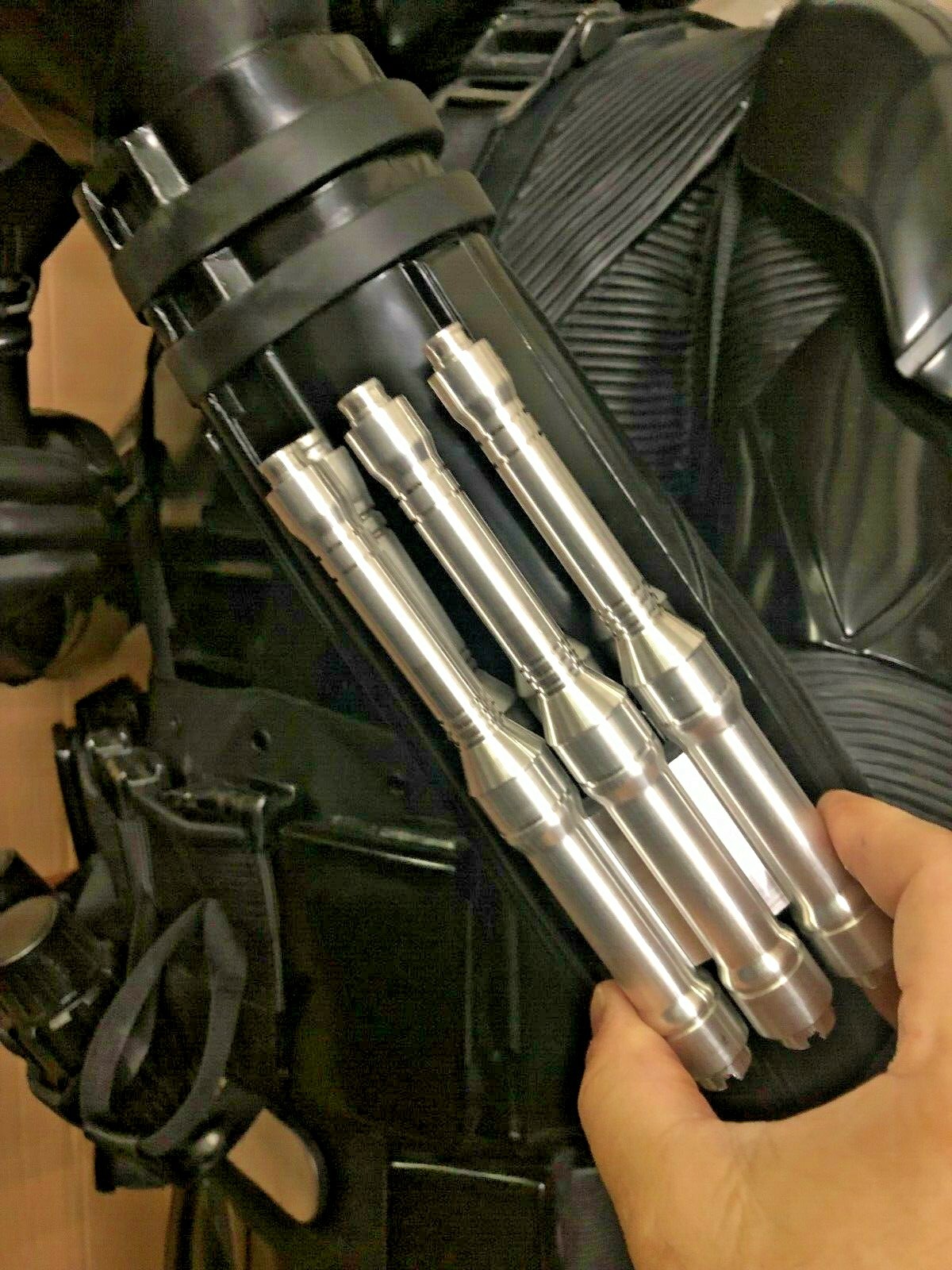 DEATH TROOPER ALUMINUM ARM ROCKET STABILIZERS WITH ALUMINUM MOUNT | eBay