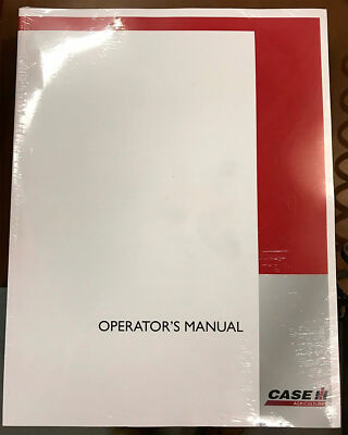 CASE IH 320 THIRD TANK OPERATOR`S MANUAL | eBay