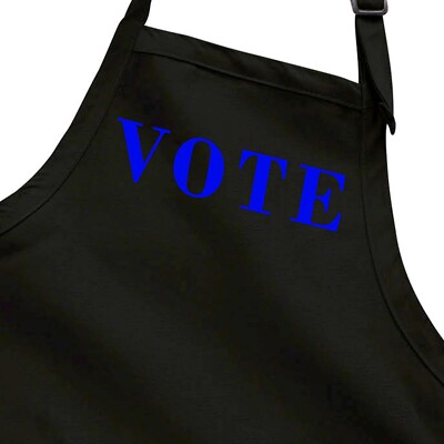 Presidential Election Vote Democrat Liberal Voter Politics Apron w ...