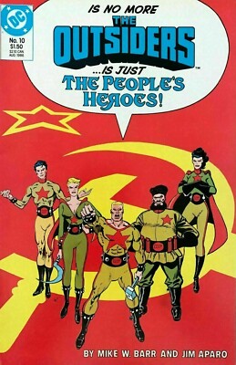 Outsiders #10 Comic 1986 - DC Comics - Geo-Force Metamorpho Katana | eBay