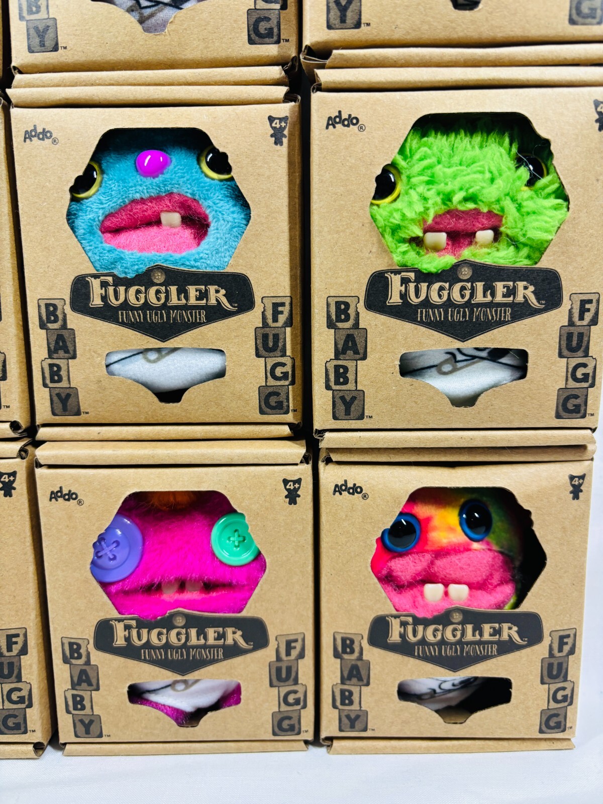COMPLETE SET OF 9 - 2024 Fuggler Baby Fugg SERIES 3 Soft Toy Full Set ...