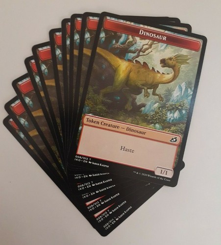 MTG (10) Dinosaur Token - Ikoria - IKO 8/13 -Y18 | eBay