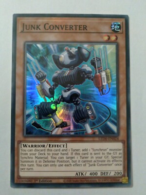 Junk Converter LED6-EN024 Legendary Duelists: Magical Hero 1st Edition ...