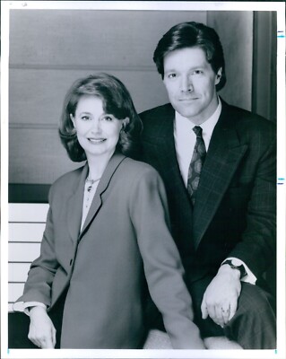 1992 Photo Actor Jane Pauley Stone Phillips Co-Anchor Dateline Nbc News ...