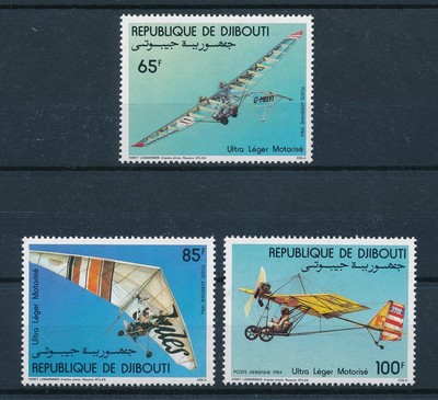 [98289] Djibouti 1984 Aviation Ultralight aircrafts MNH | eBay