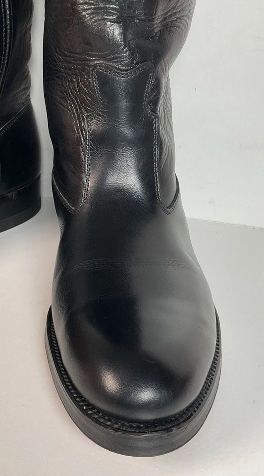 Vintage Frye Black Label Campus Boots Men’s 8.5 E USA Made | eBay