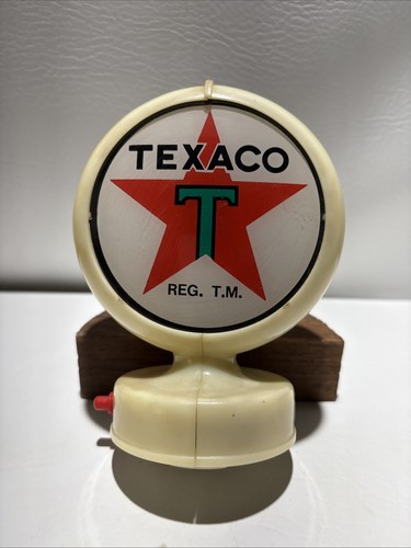 Vintage Texaco (pre 1960) Plastic Gas Pump Topper Globe RARE | eBay