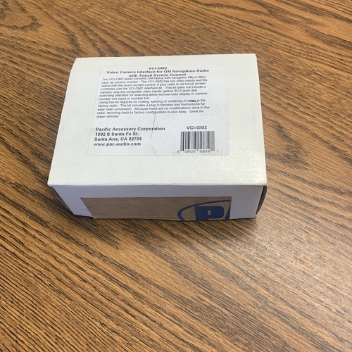 VCI-GM2 Video Camera Interface For GM Navigation Radio With Touchscreen ...