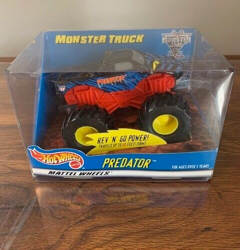 Hot Wheels Monster Truck Predator / Rev and Go Power 2000 New Mattel ...