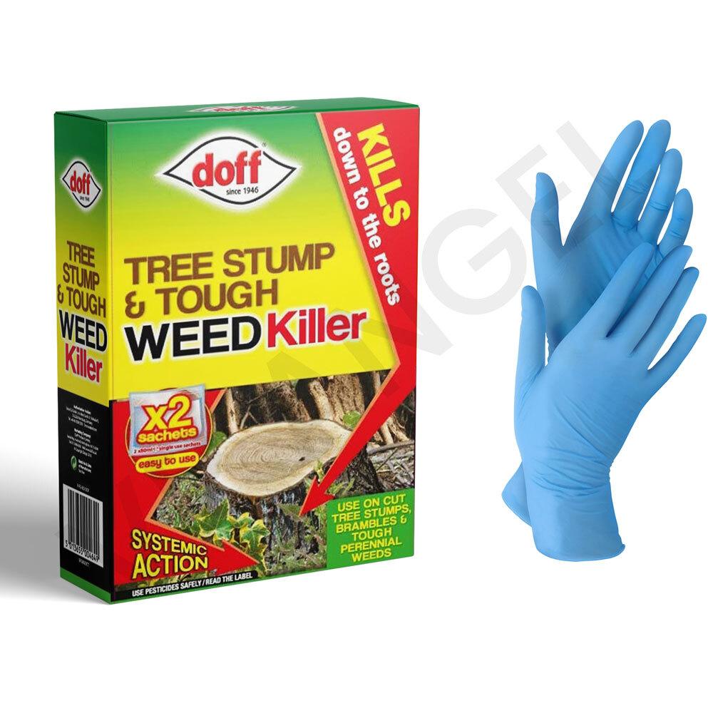 Extra Strong Weedkiller Doff Advanced Concentrated Weed & Roots Killer ...