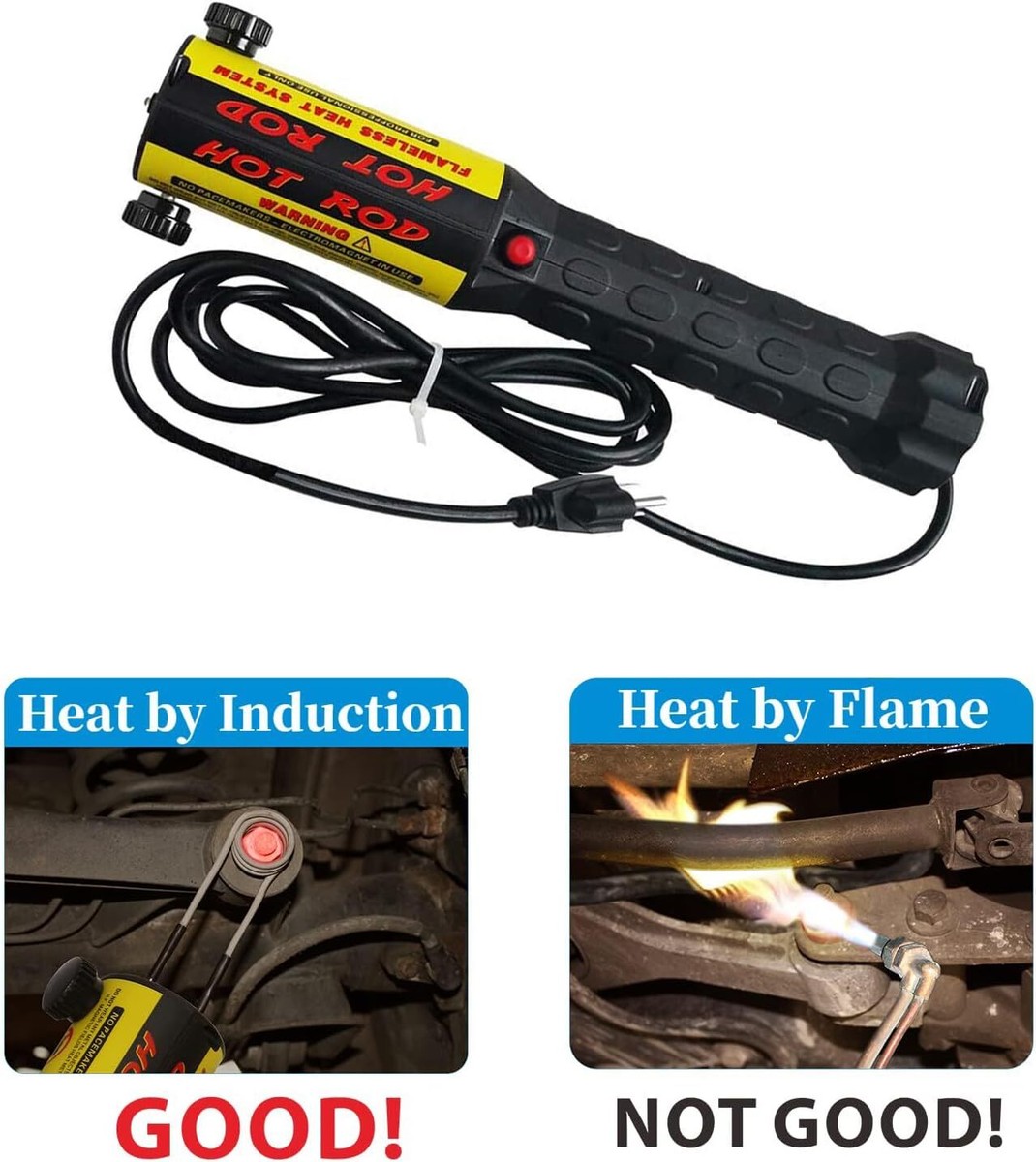 Mini Ductor Handheld Bolt Removal Tool, Magnetic Induction Heater Kit ...