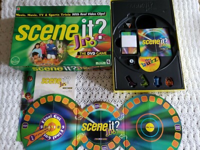 Scene it? Junior Jr. DVD Game from Mattel 2004 Complete | eBay