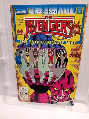 Avengers Annual #17 (1963 Series) Marvel Comics 'Evolutionary War' | eBay