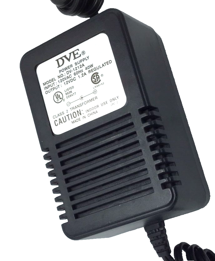 DVE Power Supply, DV-1212A, DC 12V 1.2A, Genuine | eBay