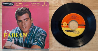 RARE FRENCH EP FABIAN TIGER | eBay