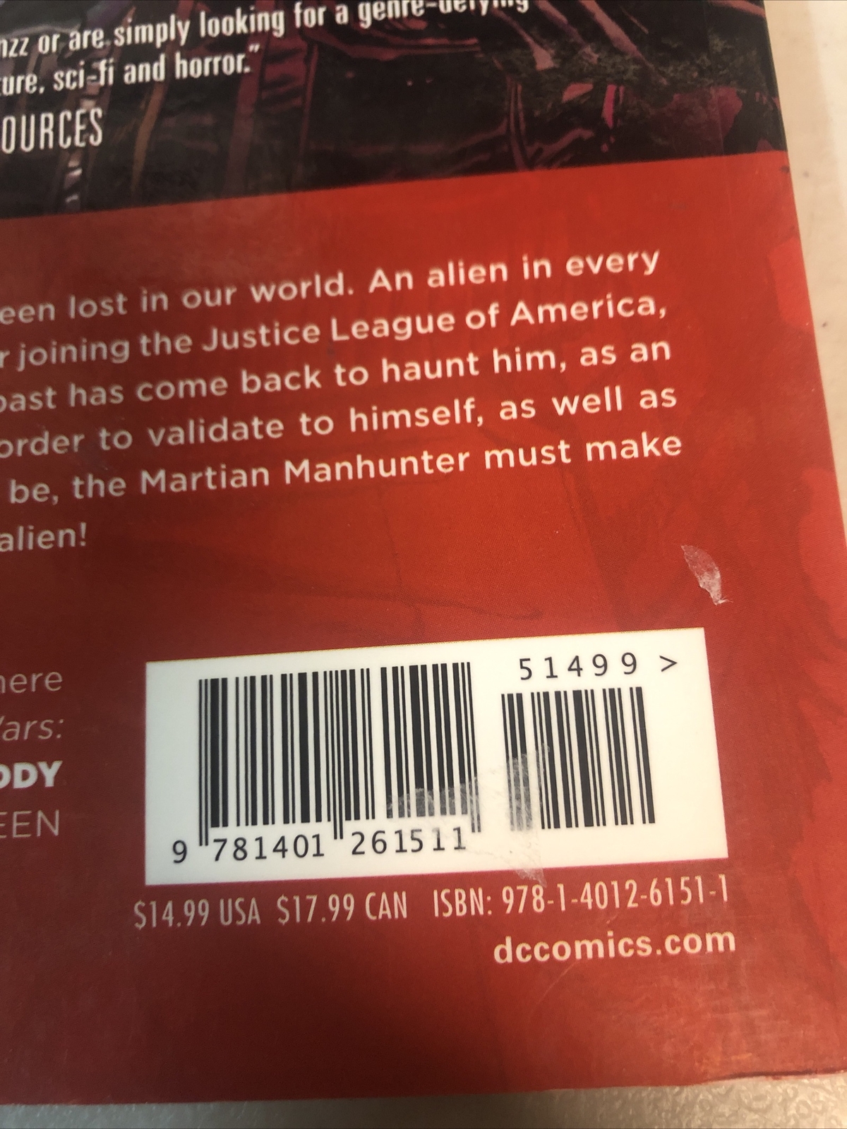 Martian Manhunter Vol.1 The Epiphany (2016) Dc Comics TPB SC Rob ...