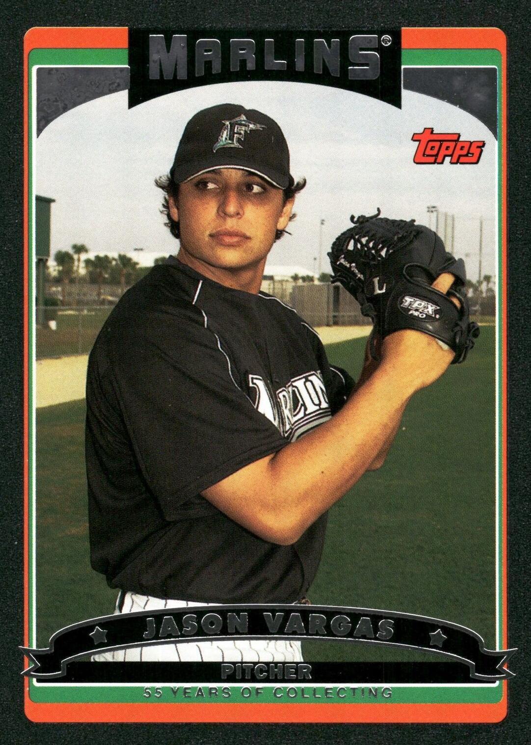2006 Topps - Jason Vargas #397 Black /55 for sale online | eBay