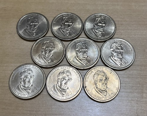 William Henry Harrison Presidential One Dollar Coins 9 Pcs | eBay