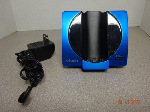 VTech CS6919-15 Cordless Telephone Blue Caller ID Find Handset Speaker ...