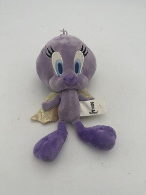 Six Flags Purple Tweety Bird Plush With Wings Pre-owned. 9" Tall | eBay