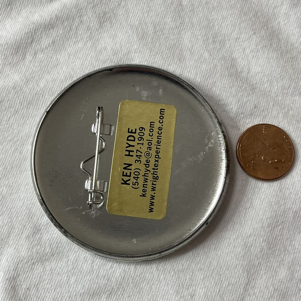 Flight Airplane THE WRIGHT EXPERIENCE WRIGHT BROTHERS Pinback Button ...
