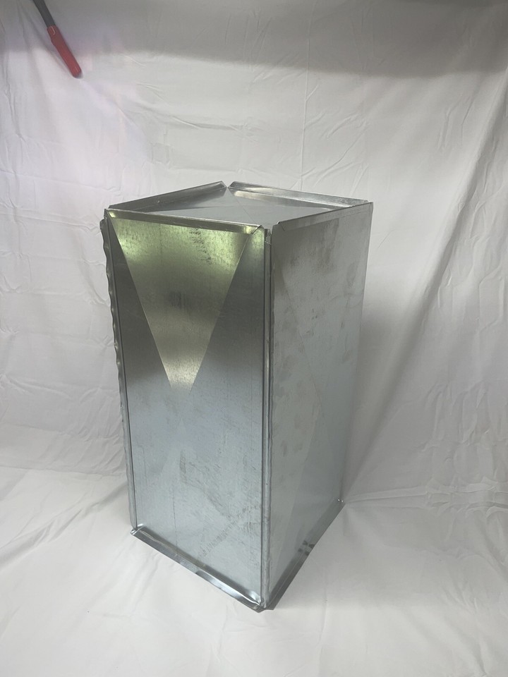 21 X 17 1/2 X 36 HVAC SUPPLY/RETURN AIR DUCTWORK PLENUM GALVANIZED 26 ...