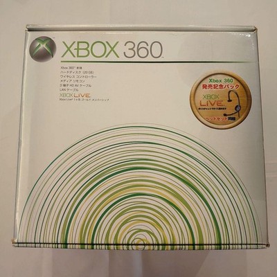 Microsoft Xbox 360 Value Pack 20GB White Console Special Commemorative ...