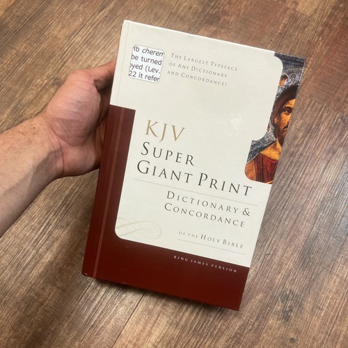 KJV Bible Dictionary And Concordance Super Giant Print Holman Reference ...