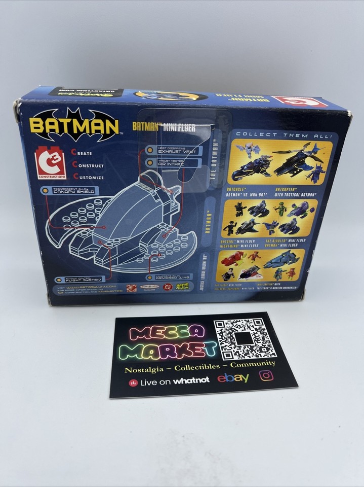 C3 Construction Batman Mini Flyer 39pc Set Sealed New NIB 2004 ...