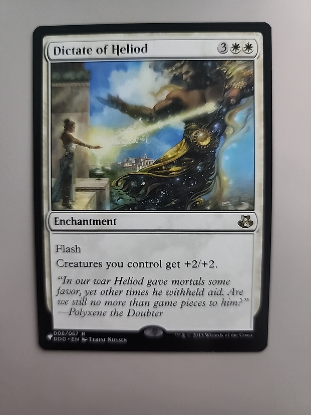 MTG Dictate of Heliod Myst Boost- Duel Decks: Elspeth V. Kiora 8/67 Reg ...