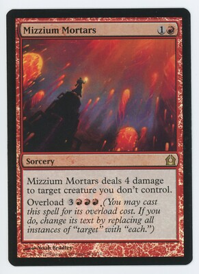 Mizzium Mortars - Foil Return to Ravnica MTG NM Magic: The Gathering ...