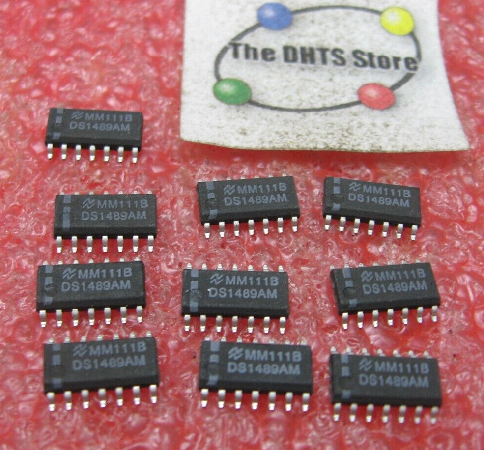 DS1489AM National Semiconductor Quad Line Receiver IC SOIC-14 SMT - NOS ...