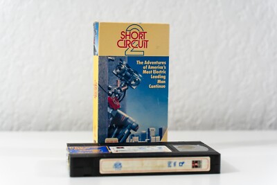 Short Circuit 2 (1988) VHS Tape - Blockbuster Rental | eBay