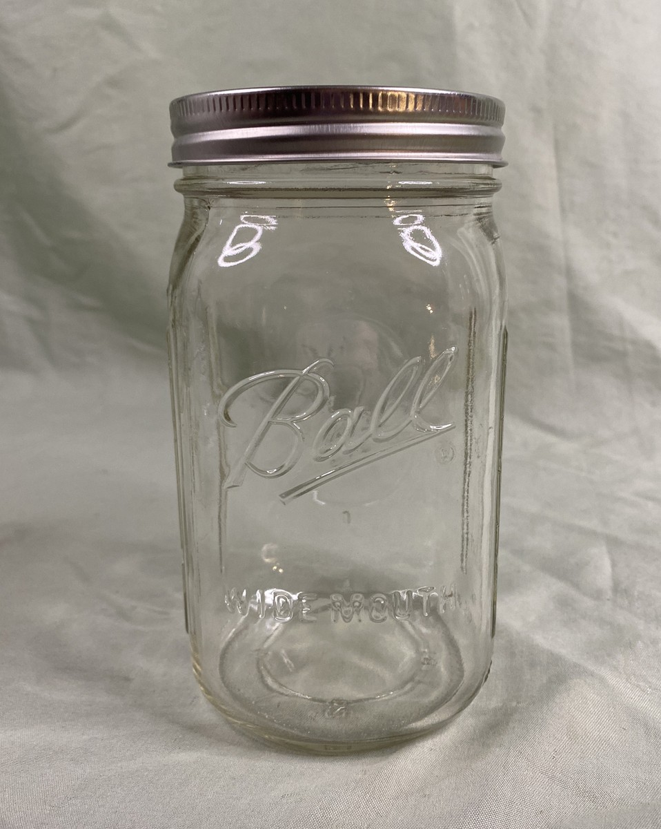 Lab Staining Jars 3-Pack 60ml Wide Mouth Mason Jars With Lids - For ...