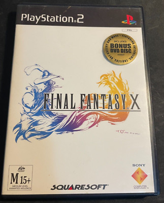FINAL FANTASY X GAME | SONY PS2 [PREOWNED] + MANUAL | AU SELLER | PAL ...