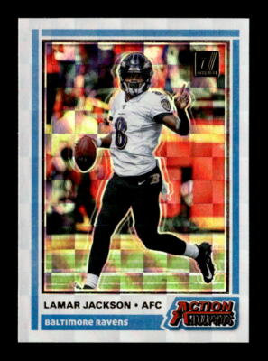 2020 Donruss #AAP-LJ Lamar Jackson Baltimore Ravens NFL Football | eBay