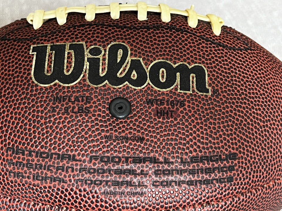 Wilson WTF1676 NFL Youth Football Junior Size Composite Leather | eBay