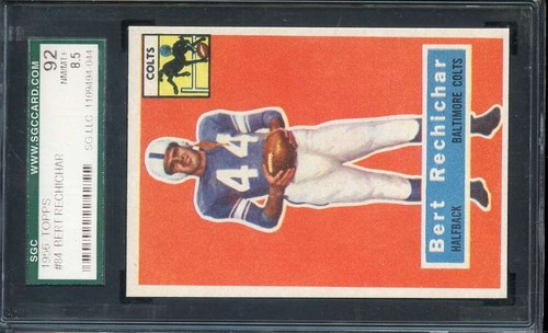 1956 TOPPS #84 BERT RECHICHAR SGC 8.5 COLTS *DS15272 | eBay