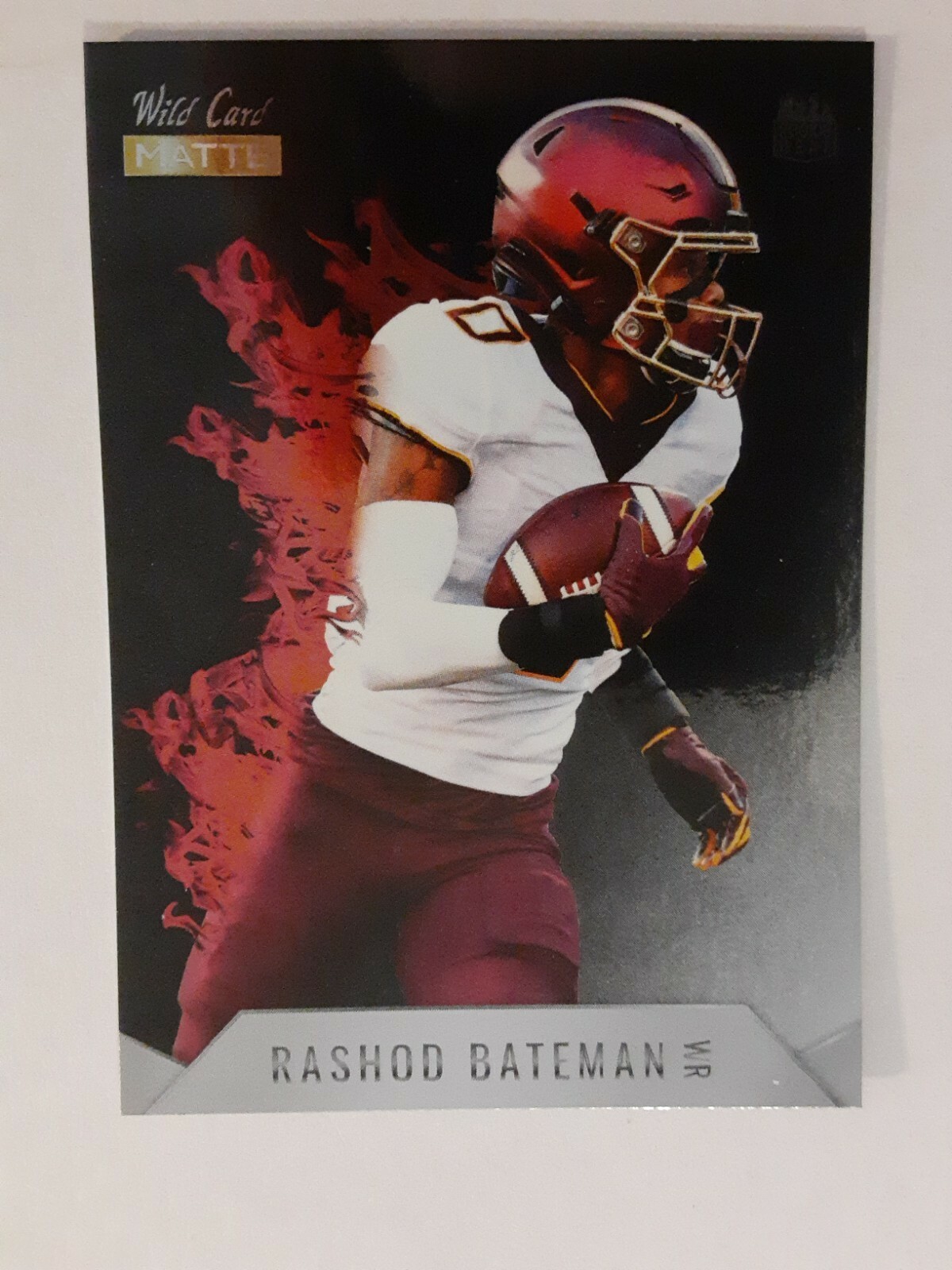 2021 Wild Card Matte Rookie Heat Red Mrhr 22 Rashod Bateman 50 Rc