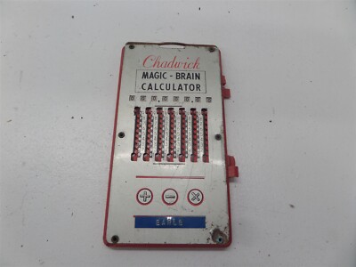 Vintage Chadwick Magic-Brain Calculator - No Stylus | eBay