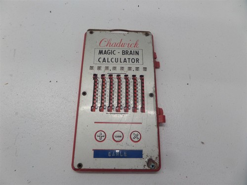 Vintage Chadwick Magic-Brain Calculator - No Stylus | eBay
