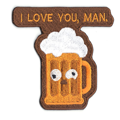 I Love You, Man. Ours Pichet Logo Brodé Patch à Repasser | eBay
