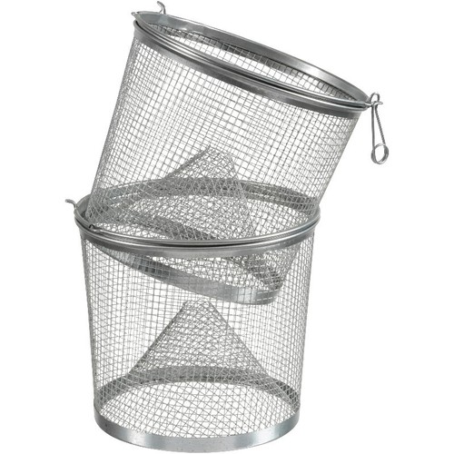 Floating Coated Stainless Metal Wire Minnow Trap Fishing Heavy duty | eBay