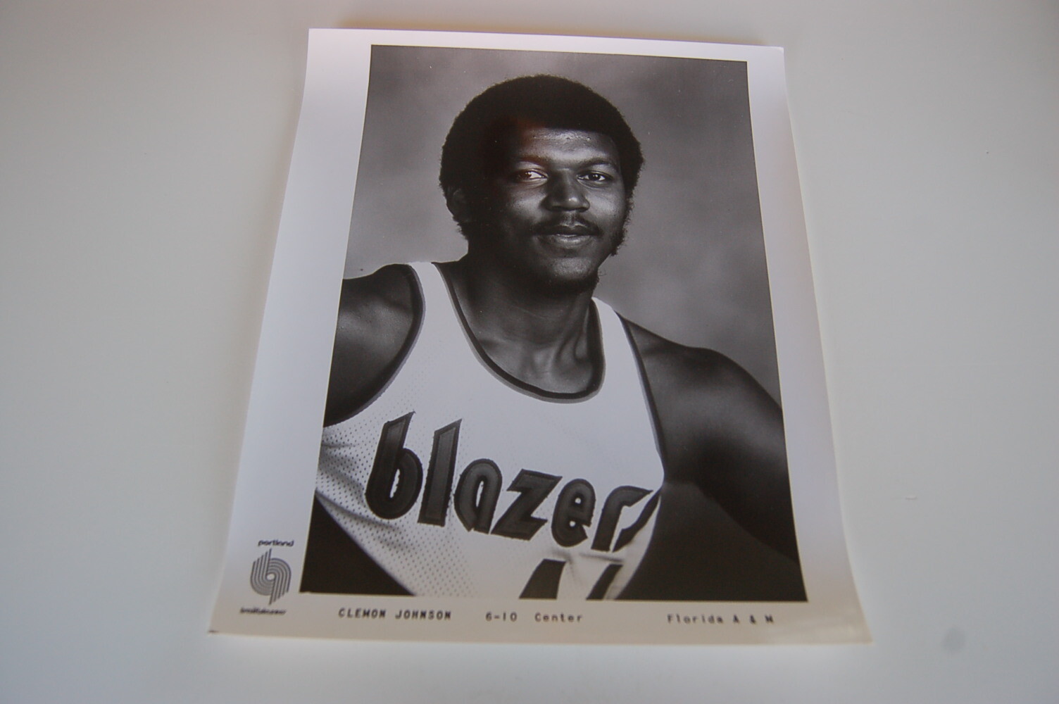 Vintage 1970s Clemon Johnson Portland Trailblazers Original Team Issue ...