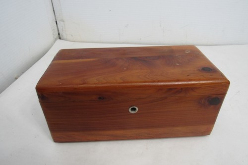 Vintage Miniature 9" Lane Cedar Chest With Hinged Lid Wooden No Key ...