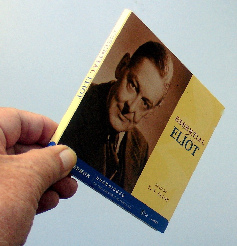 T.S. Eliot - Read By TS Eliot - Rare "Essential Eliot" CD - Brand New ...