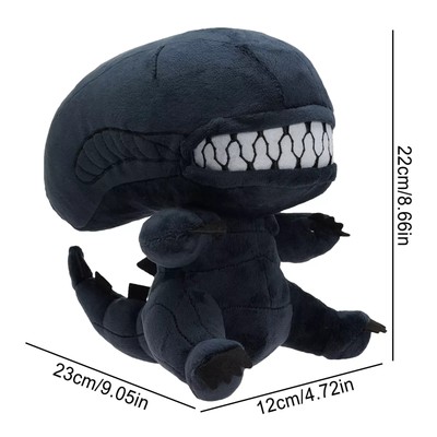 Xenomorph Plush Stuffed Animal Toy Monster Lifelike Alien Doll Kids ...